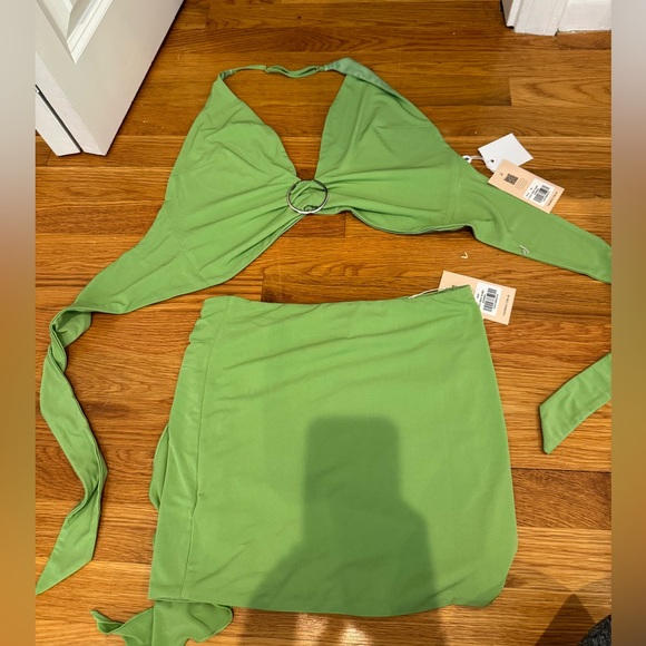 Tiger Mist | Skirts | Nwt Tiger Mist Nylah Green Skirt Set | Poshmark